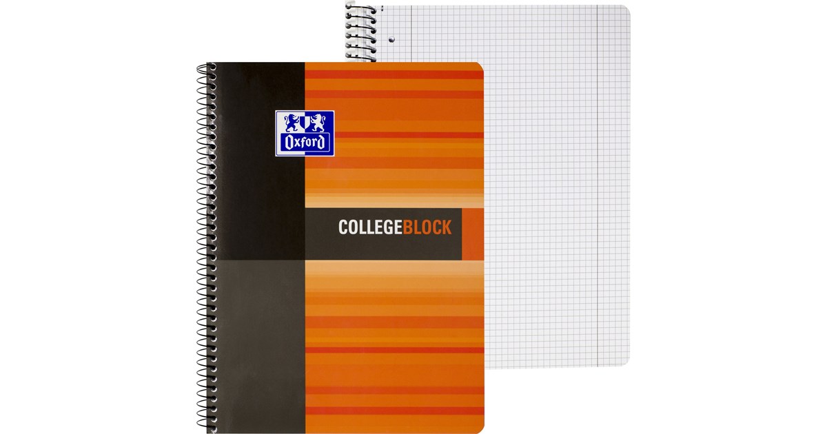OXFORD 400066243 - Student Collegeblock, 120Blatt, Lineatur 28